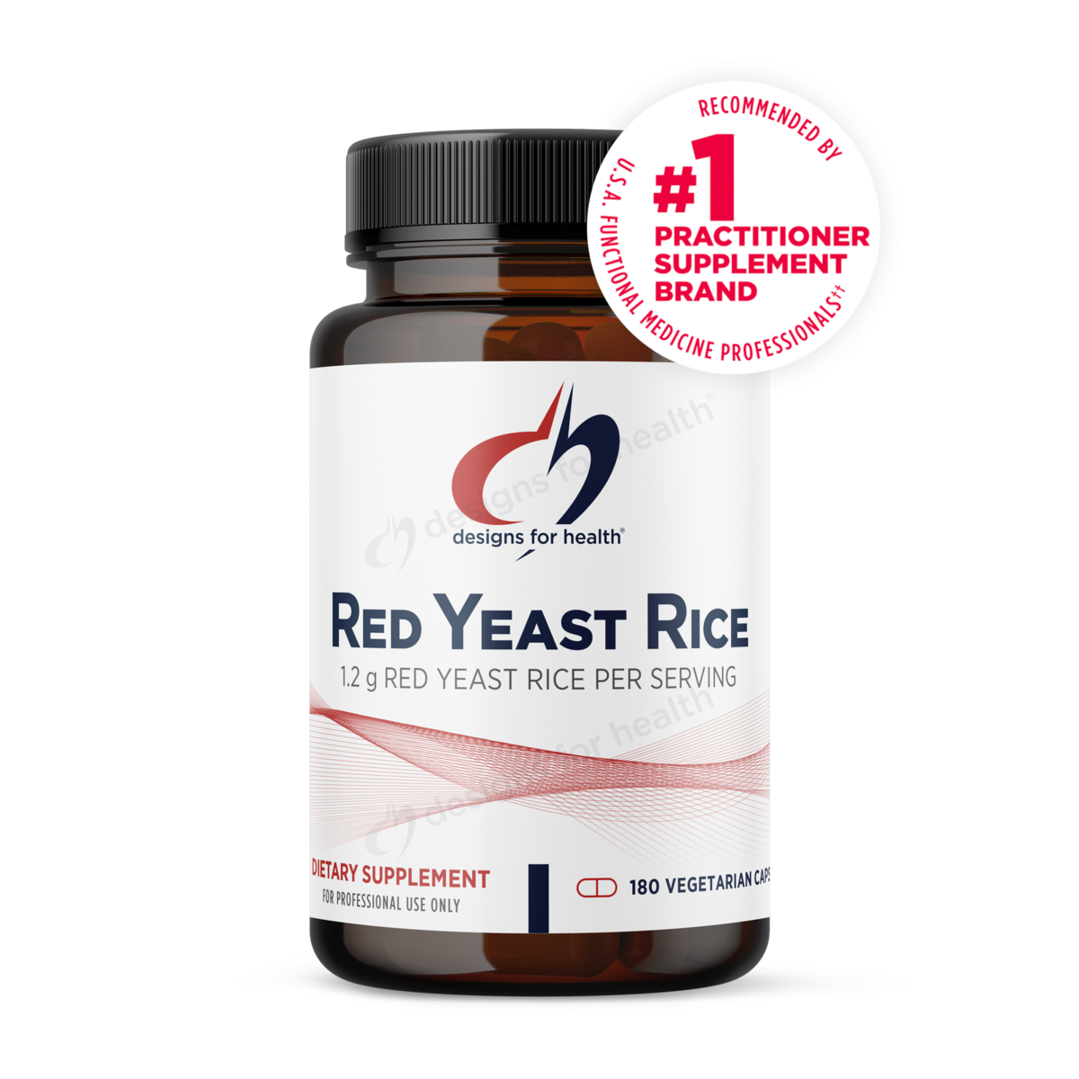 Red Yeast Rice (180 caps) by Designs for Health - IPM Supplements