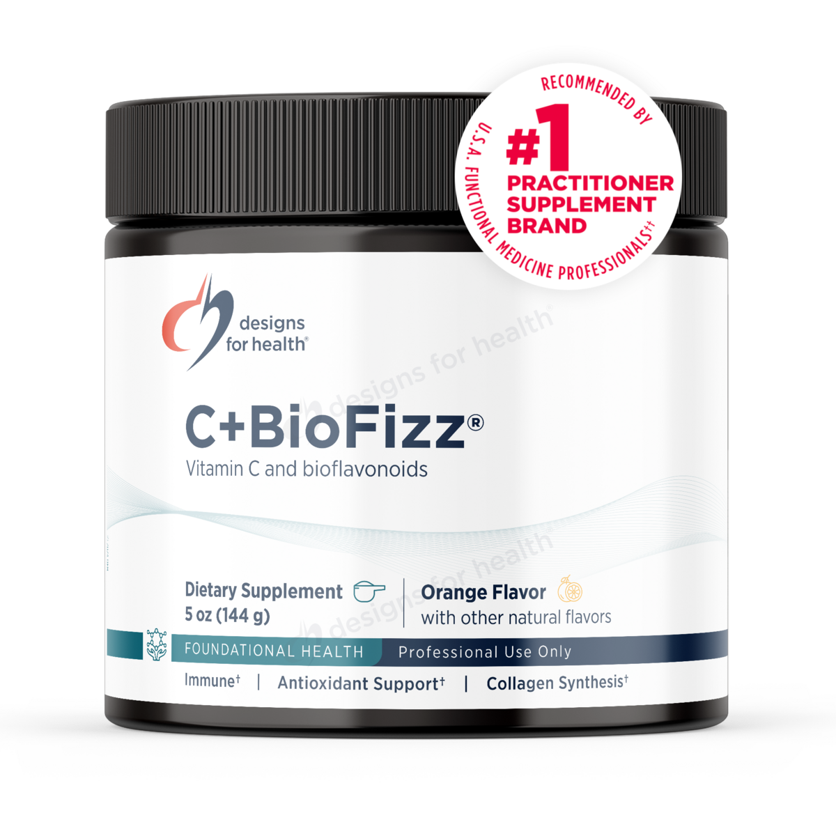 C + BioFizz (144g powder) by Designs for Health - IPM Supplements
