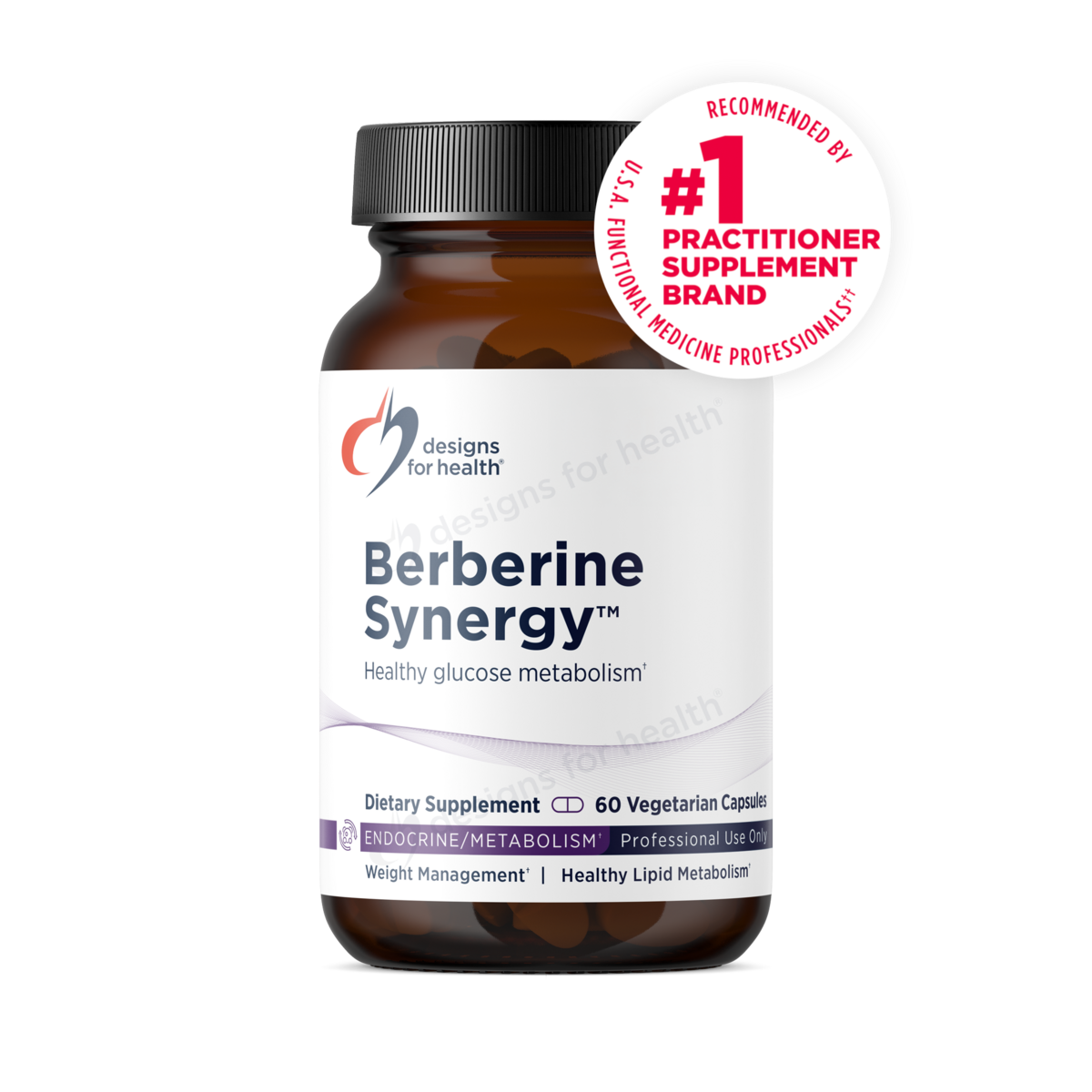 Berberine Synergy (60 caps) by Designs for Health - IPM Supplements