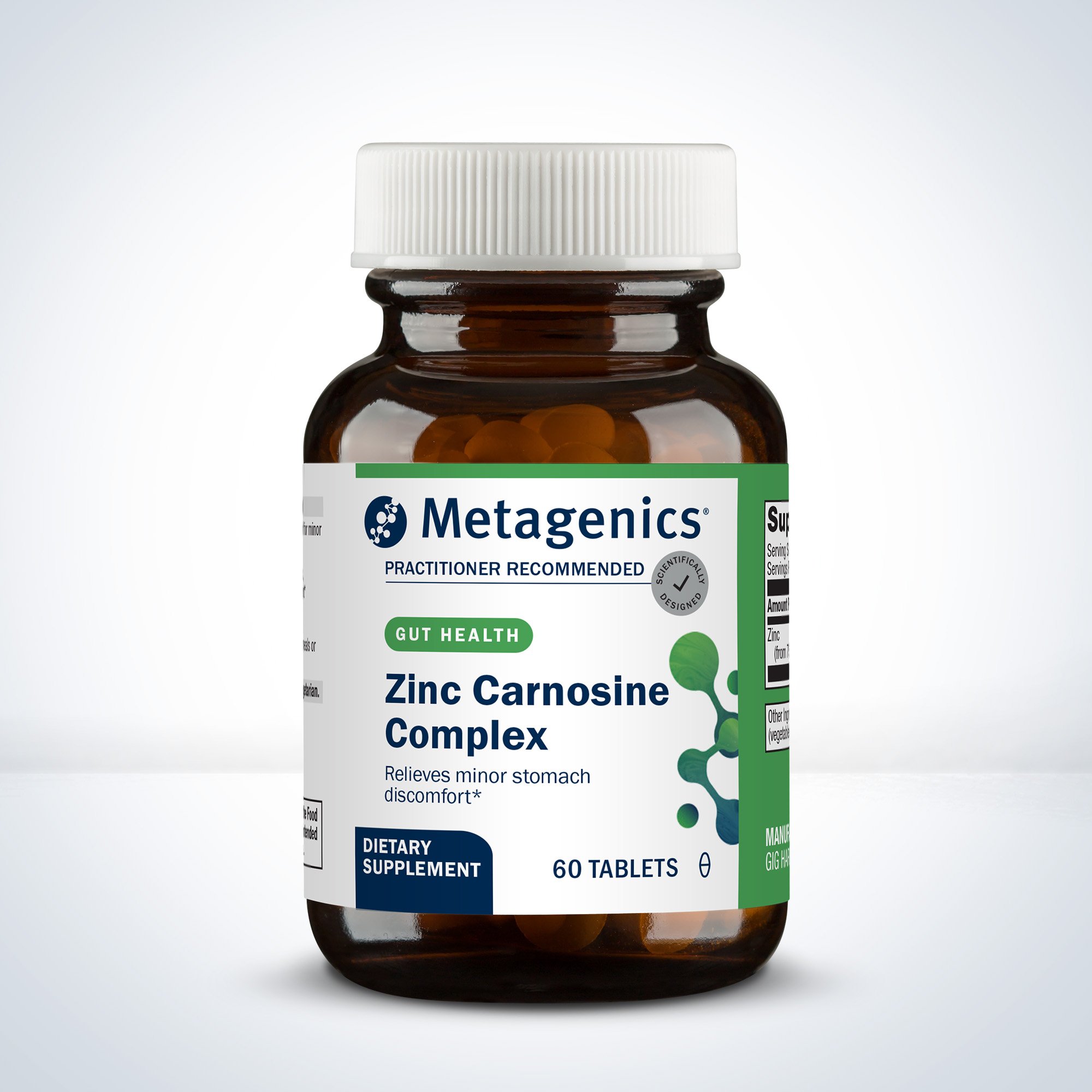 Zinc Carnosine Complex ® (formerly known as Zinlori 75) (60 tabs) by ...