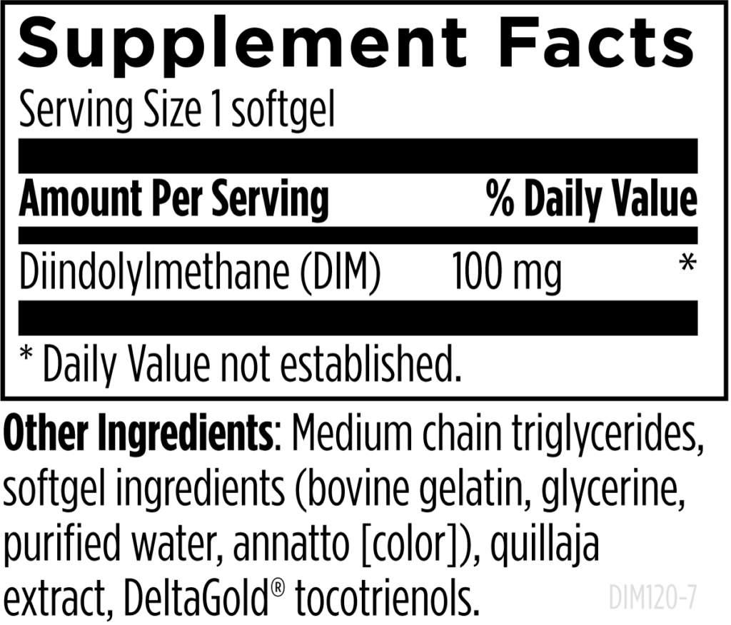 DIM-Evail (120 softgels) by Designs for Health - IPM Supplements
