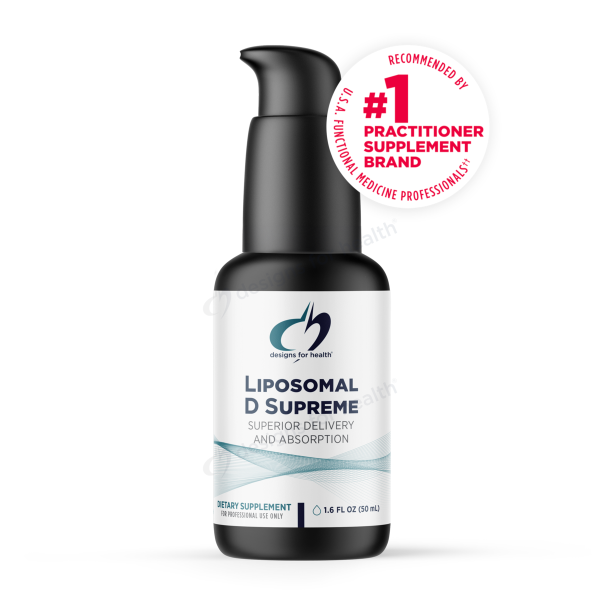 Liposomal D Supreme (1.6 oz liquid) by Designs for Health - IPM Supplements