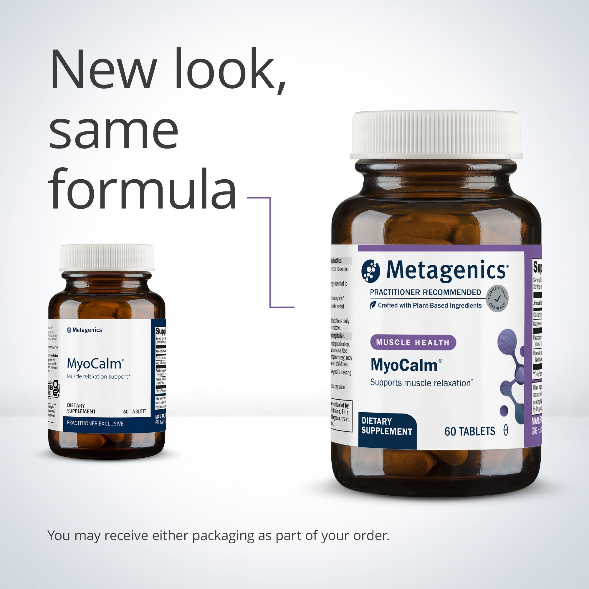 MyoCalm® (60 tabs) by Metagenics - IPM Supplements