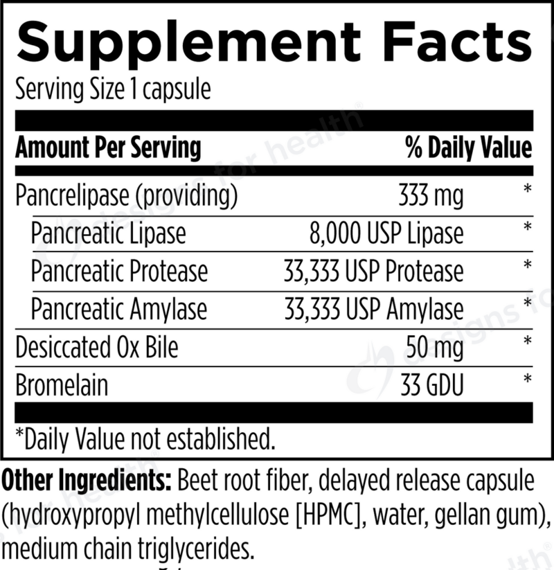 Pancreatic Enzyme Complex™ (formerly Pancreatic Enzymes Plus) (90 caps ...