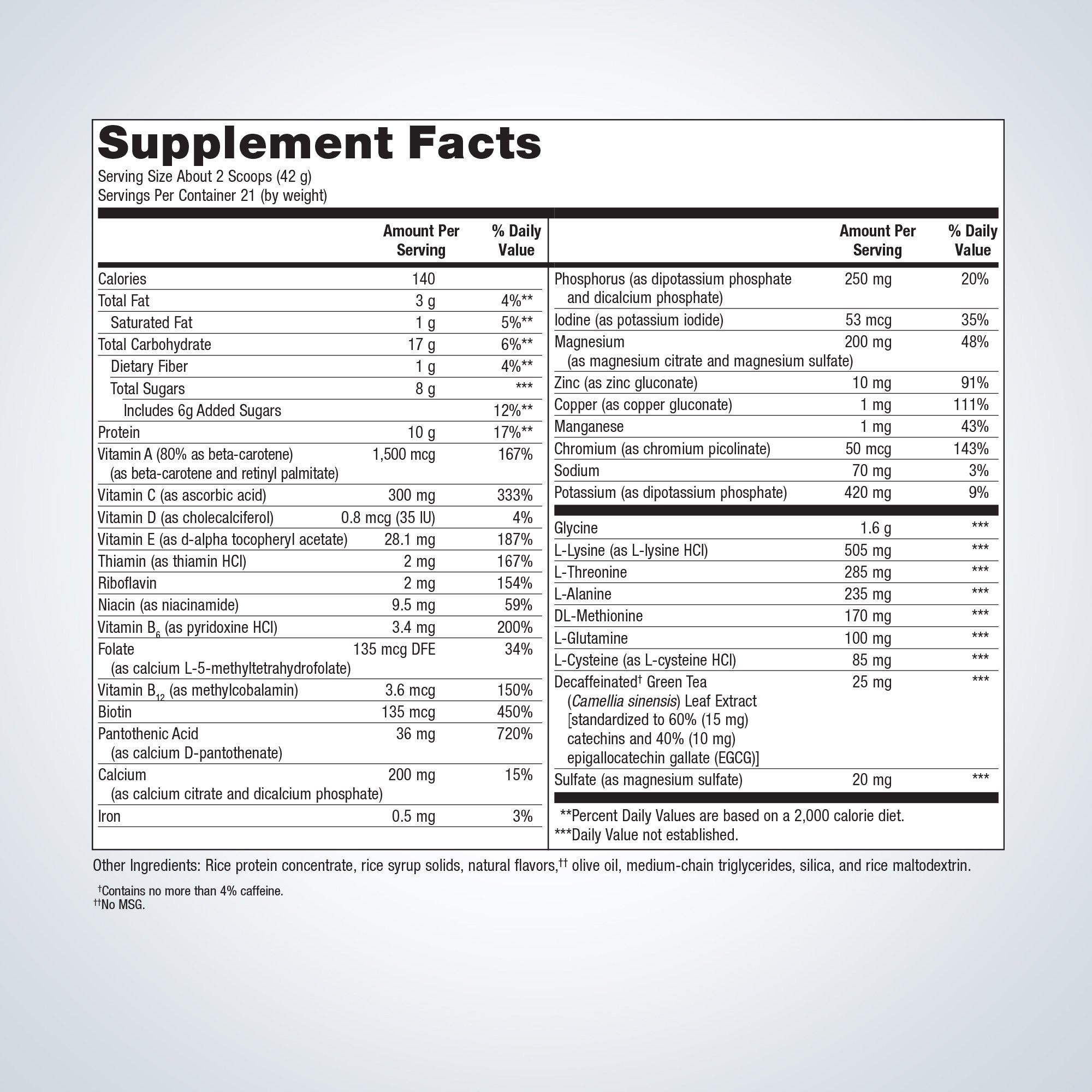 UltraClear® Plus Detox Powder Vanilla (21 servings) by Metagenics - IPM ...