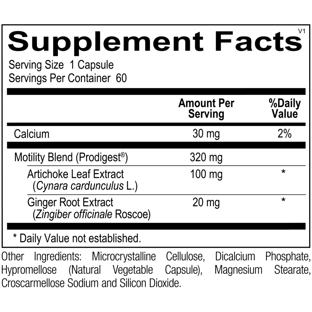 Motility Pro (60 caps) by Orthomolecular - IPM Supplements