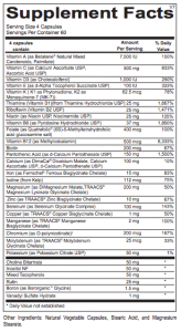Alpha Base Multivitamin with Iron (240 caps) by Orthomolecular - IPM ...