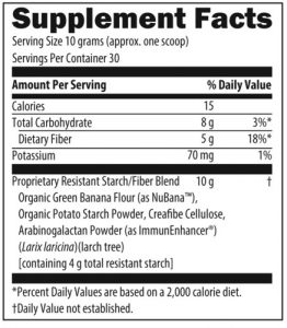 PaleoFiber RS powder (300g) by Designs for Health - IPM Supplements