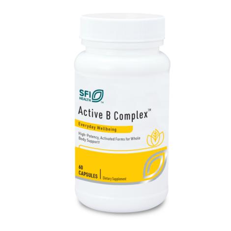 Active B Complex (60 caps) by SFI Health Klaire Labs - IPM Supplements