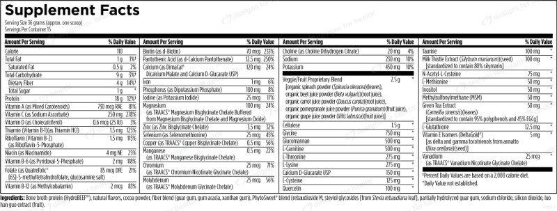 PaleoCleanse Plus Chocolate (525g) by Designs for Health - IPM Supplements