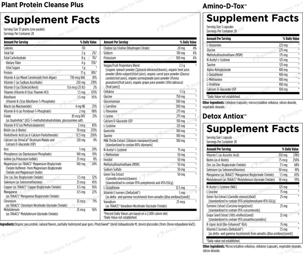 Plant Protein Cleanse Plus 14-Day Detox Kit Berry Vanilla (formerly ...