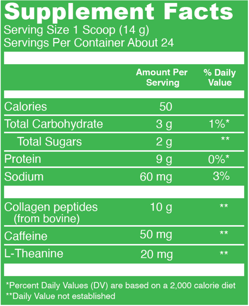 Matcha Collagen (10.5 oz) by Vital Proteins - IPM Supplements