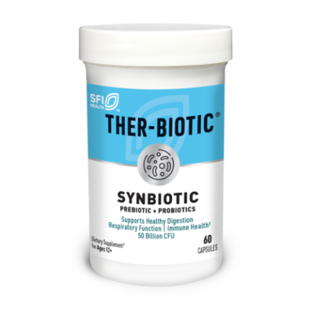 Ther-Biotic Synbiotic (60 caps) by SFI Health Klaire Labs - IPM Supplements