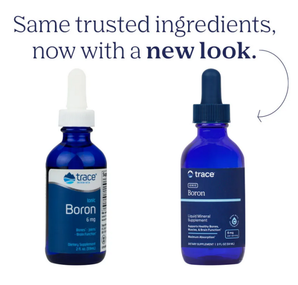 Ionic Boron (2oz liquid) by Trace Minerals Research - IPM Supplements