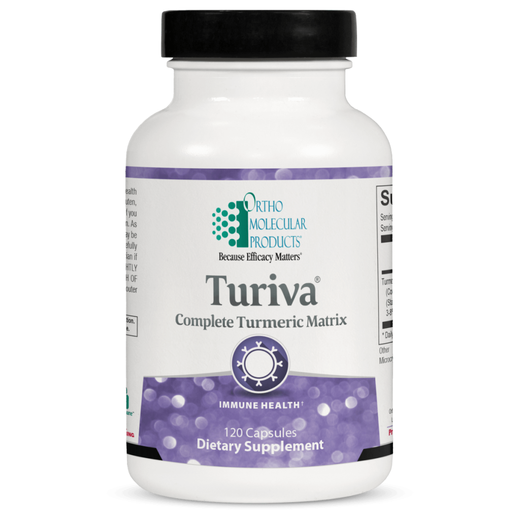 Turiva Complete Turmeric Matrix (120 caps) by Orthomolecular - IPM ...
