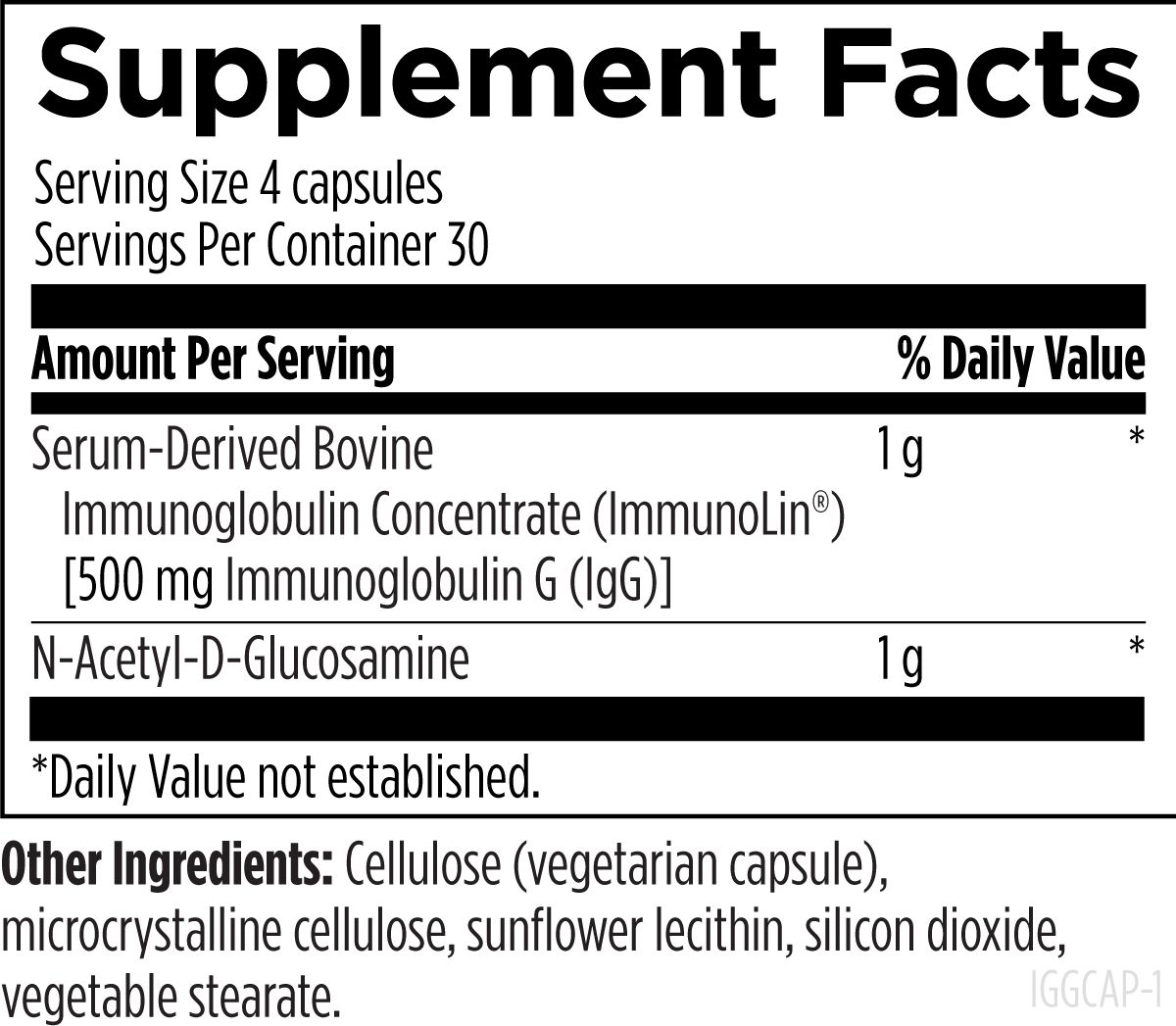 IgGI Shield™ (120 capsules) by Designs for Health - IPM Supplements