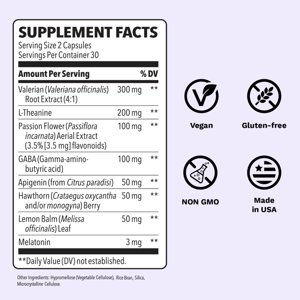 Rest-ZZZ™ Extra Strength (60 veg caps) by LifeSeasons - IPM Supplements